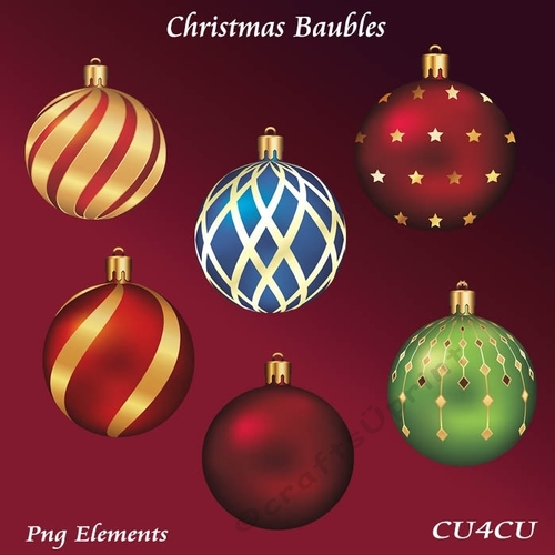 Christmas Baubles - CUP745764_2232 | Craftsuprint