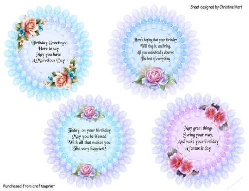 Verses For Cards 12 - CUP773911_2232 | Craftsuprint