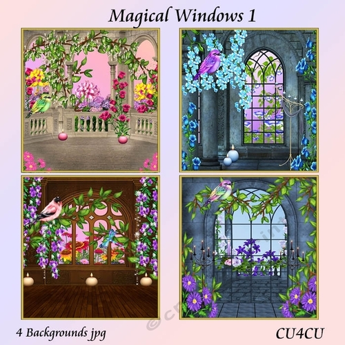 Magical Windows 1 - CUP785070_2232 | Craftsuprint