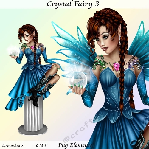 Crystal Fairy 3 - CUP808419_2232 | Craftsuprint