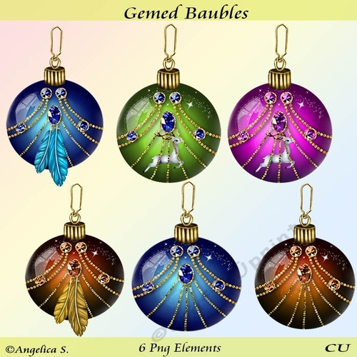 Gemed Baubles - CUP831344_2232 | Craftsuprint