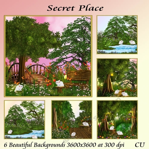 Secret Place Backgrounds - CUP883371_2232 | Craftsuprint