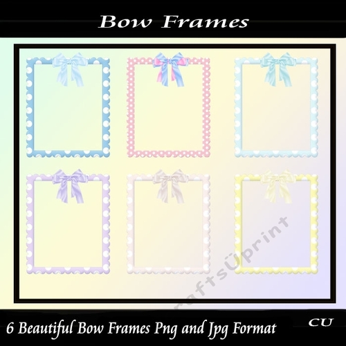 Bow Frames - CUP993681_2232 | Craftsuprint