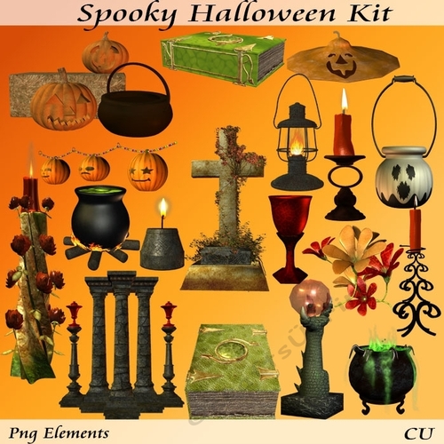 Spooky Halloween Kit - CUP998894_2232 | Craftsuprint