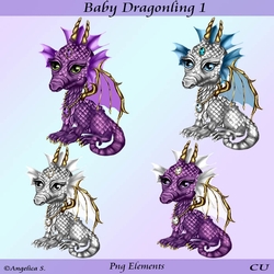 Baby Dragonling 1 Png - Photo by maryclairecardsgifts