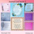 Assorted Card Inserts Mixed - CUP679019_2232 | Craftsuprint
