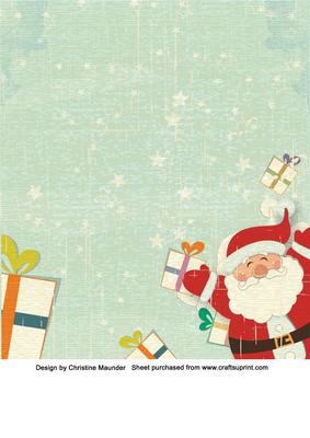 Christmas Santa Background - CUP473691_1620 | Craftsuprint