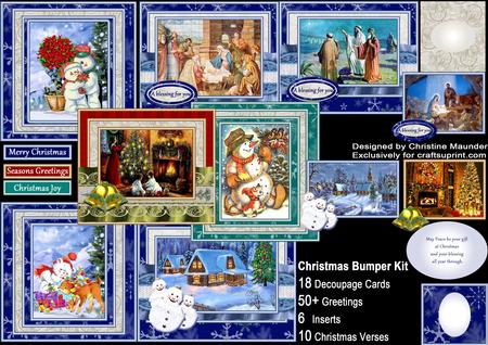 Christmas Bumper Kit - CUP632954_1620 | Craftsuprint
