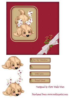 And They Call It Puppy Love - - CUP170438_65 | Craftsuprint