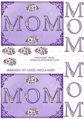 Mom Toppers & Decoupage - CUP402656_65 | Craftsuprint