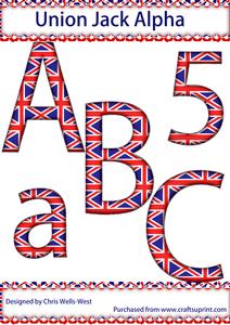 Floral Romance Alphabet - CUP296994_65 | Craftsuprint