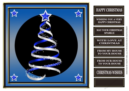 BLUE RIBBON TREE - CUP1216143_22431 | Craftsuprint