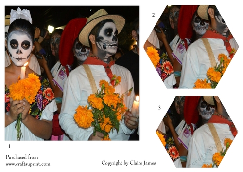 One Sheet Wonders - Halloween, All Hallows, Day Of The Dead 39b - Easy ...