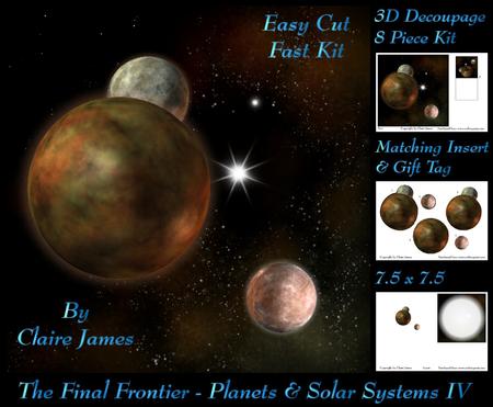 The Final Frontier - Planets & Solar Systems 4 Insert & Tag - CUP642643 ...