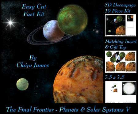 The Final Frontier - Planets & Solar Systems 5 Insert & Tag - CUP642644 ...