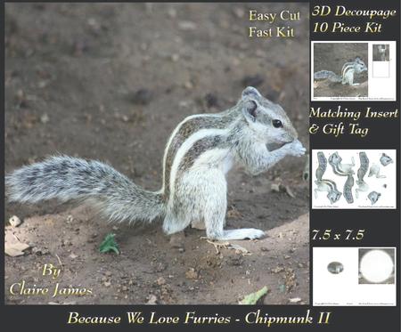 Because We Love Furries - Chipmunk 2 + Insert & Tag - CUP658685_2236 ...