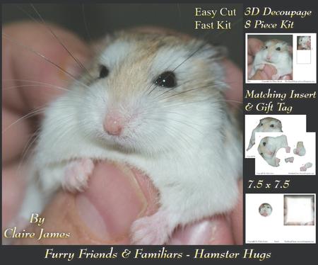 Furry Friends & Familiars - Hamster Hugs + Insert & Tag - CUP659523 ...