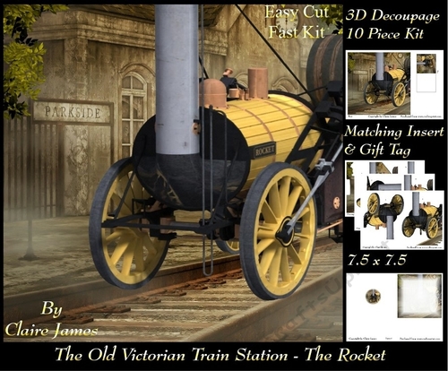 The Old Victorian Train Station 22 - Rocket - Travel Adventures - 3D ...