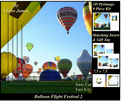 Hot Air Balloons - Balloon Flight Festival 2 - Pyrimage/Pyramid ...