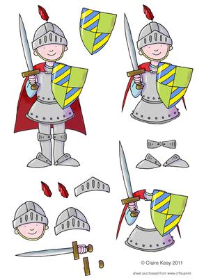 Knight Step by Step - CUP171106_948 | Craftsuprint