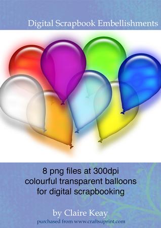 Balloon Digital Scrapbook Embellishment - CUP180460_948 | Craftsuprint