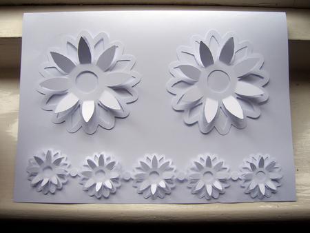 Pop Up Border With Matching Pop Up Flower - CUP702428_198 | Craftsuprint