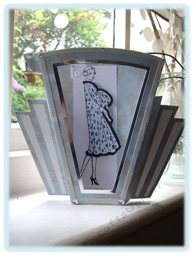 ART DECO 3d FRAME CARD 3 - CUP801357_198 | Craftsuprint