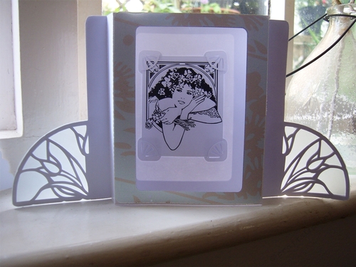 ART DECO 3D FRAME CARD 4 - CUP801361_198 | Craftsuprint