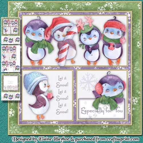 Penguin Fun Mini Kit - CUP1000257_72307 | Craftsuprint