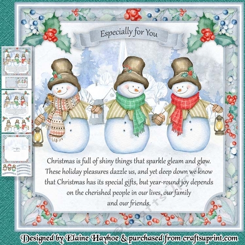 Family & Friends Christmas Mini Kit - CUP1070607_72307 | Craftsuprint