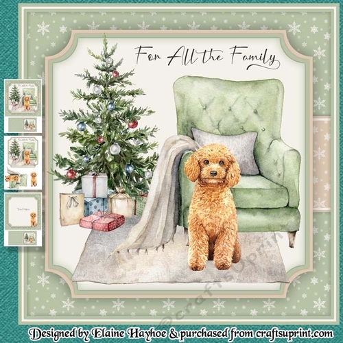 Part of the Family Cockapoo Mini Kit - CUP1084464_72307 | Craftsuprint