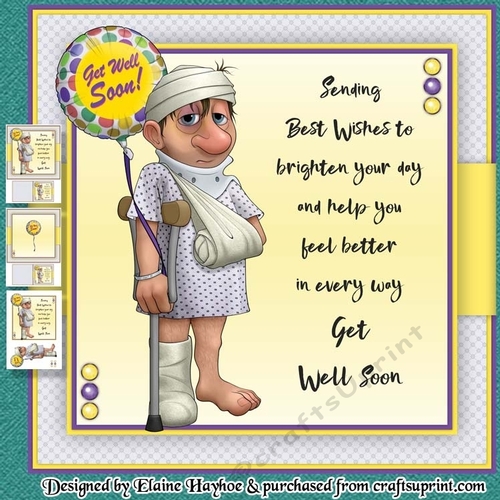 Male Get Well Mini Kit - CUP1119736_72307 | Craftsuprint