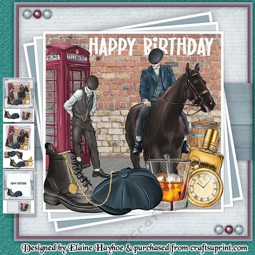 Peaky Blinders 2 Mini KIt - CUP1155545_72307 | Craftsuprint
