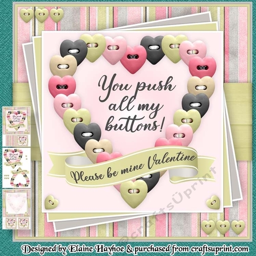 You Push All My Buttons Mini Kit - CUP1197968_72307 | Craftsuprint