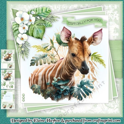 Okapi Calf Mini Kit - CUP1199680_72307 | Craftsuprint