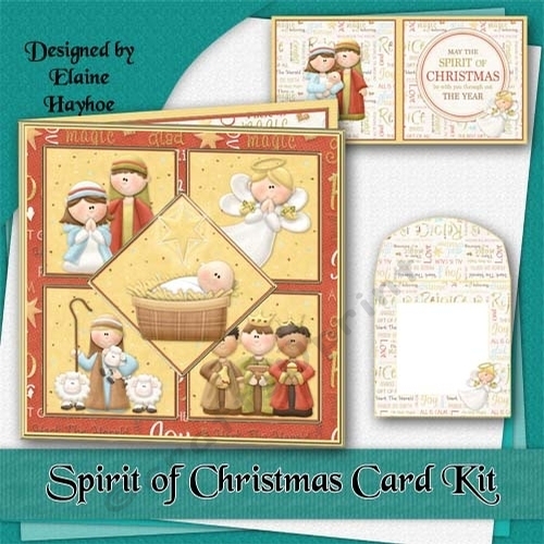 Spirit of Christmas Card Kit - CUP728034_72307 | Craftsuprint