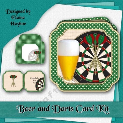 Beer and Darts Card Kit - CUP728318_72307 | Craftsuprint