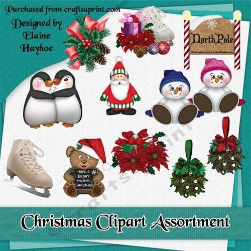 CU Christmas Clipart Assortment - CUP741176_72307 | Craftsuprint