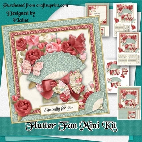 Flutter Fan Multi Occasion Mini Kit - CUP784204_72307 | Craftsuprint
