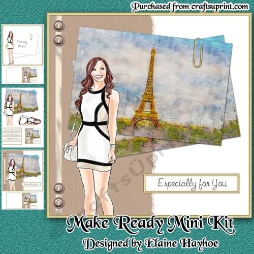 Sightseeing Paris Mini Kit - CUP901072_72307 | Craftsuprint