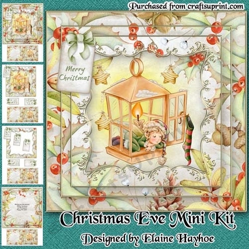 Christmas Eve Mini Kit - CUP915413_72307 | Craftsuprint