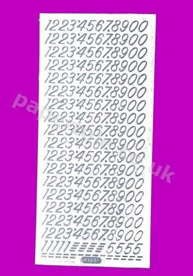 Italic Numbers 491 - PS935232 | Craftsuprint