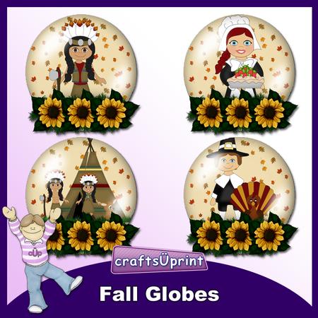 Fall Globes - CUP344570_1519 | Craftsuprint