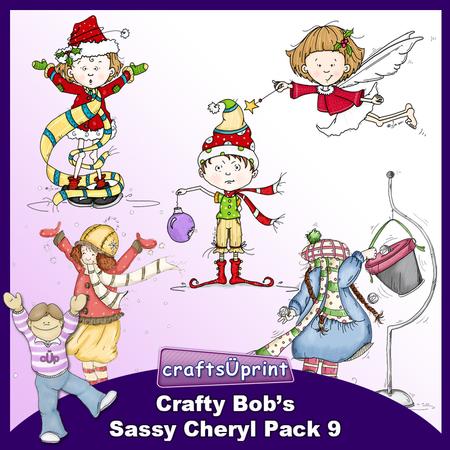 Crafty Bob's Sassy Cheryl Pack 9 - CUP345686_1519 | Craftsuprint