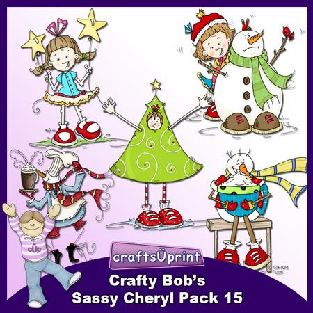 Crafty Bob's Sassy Cheryl Pack 15 - CUP346874_1519 | Craftsuprint