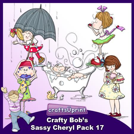 Crafty Bob's Sassy Cheryl Pack 16 - CUP346883_1519 | Craftsuprint