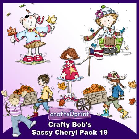 Crafty Bob's Sassy Cheryl Pack 19 - CUP346886_1519 | Craftsuprint