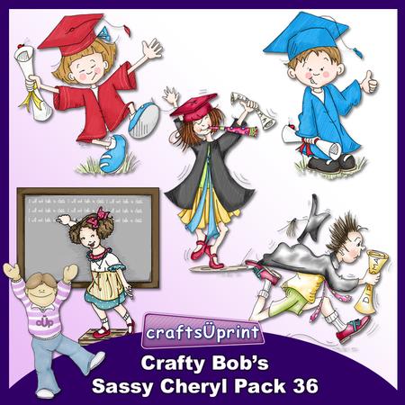 Crafty Bob's Sassy Cheryl Pack 36 - CUP352625_1519 | Craftsuprint