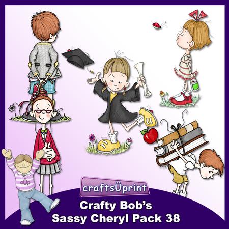 Crafty Bob's Sassy Cheryl Pack 38 - CUP352631_1519 | Craftsuprint