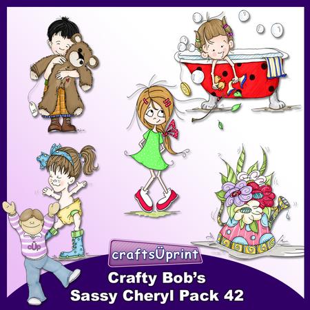 Crafty Bob's Sassy Cheryl Pack 42 - CUP360161_1519 | Craftsuprint